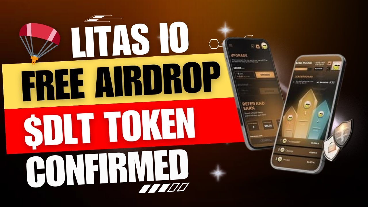 🪂 LITAS WALLET AIRDROP FULL GUIDE || GET $DLT FREE AIRDROP/NO ...