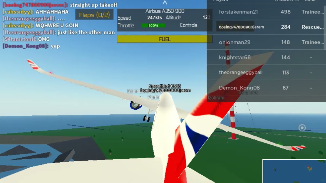 PTFS landing challenge part 1 - YouTube