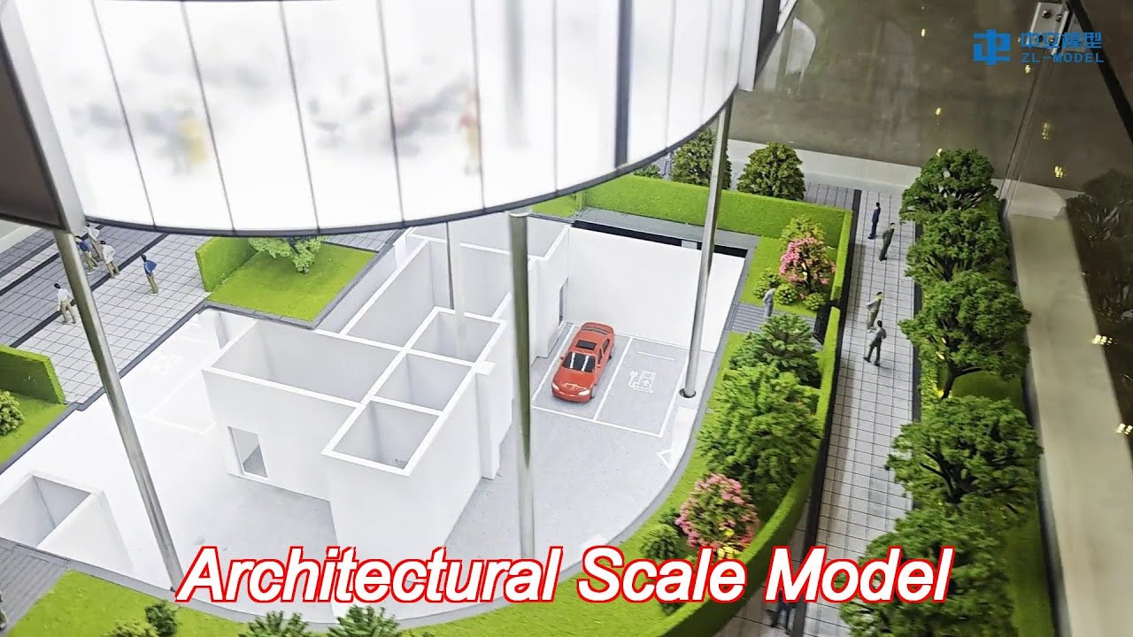 industrial park scale model scenic landscaping realistic urban 1:70 ...