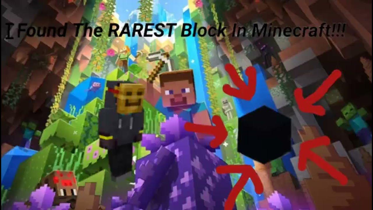 I Found The RAREST Block In Minecraft (1.18) - YouTube