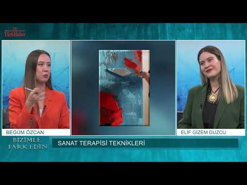 BİZİMLE FARK EDİN 14. BÖLÜM - KONUK : ELİF GİZEM DUZCU ( SANAT İLE TERAPİ NEDİR ? )