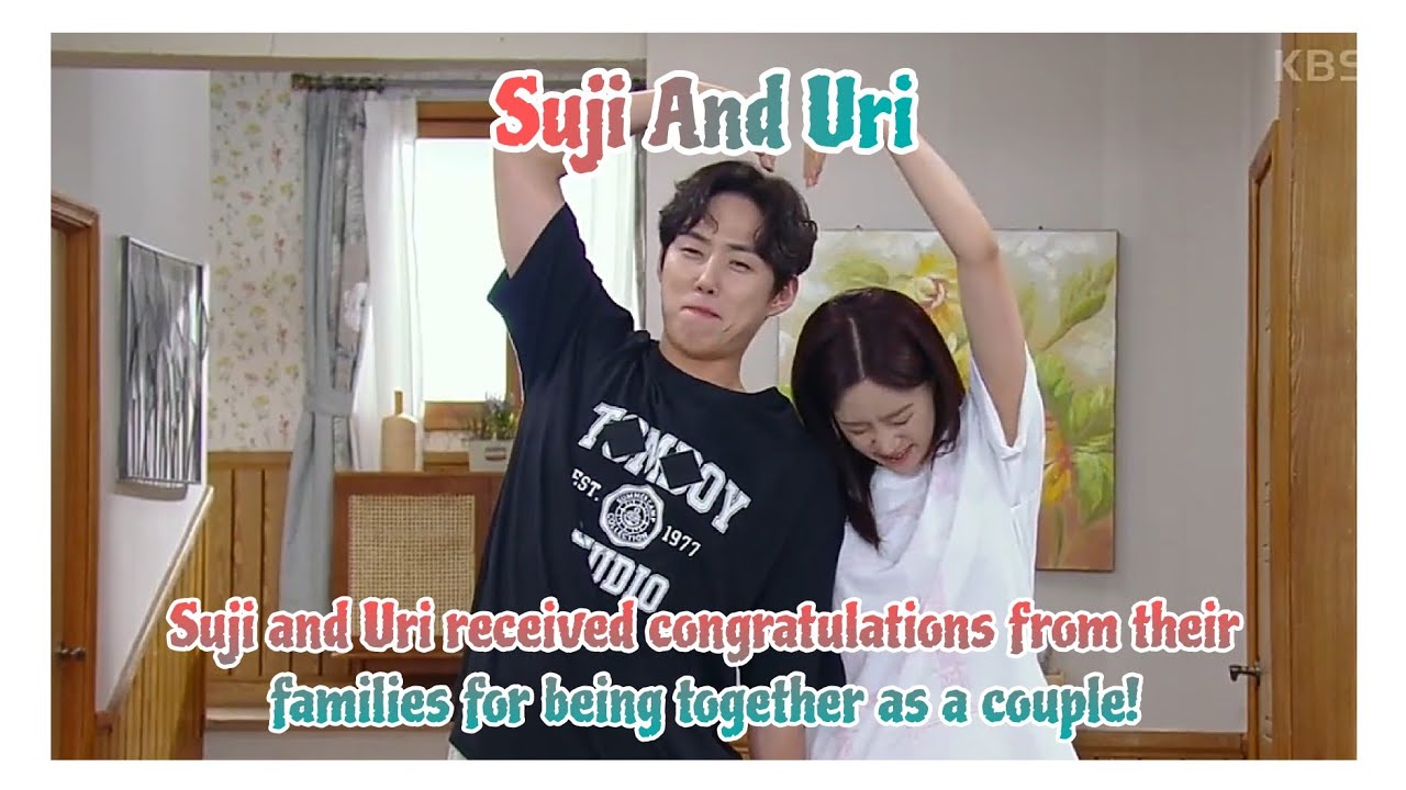 Suji and Uri received congratulations from their families for being .. | Su-Ji And U-ri 수지맞은 우리 ...