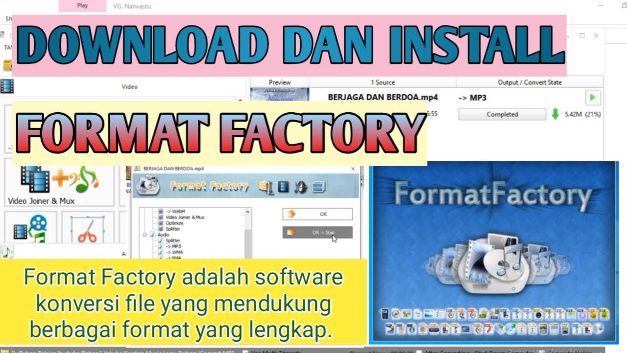 Cara Download Install APK Format Factory | aplikasi konversi file ...