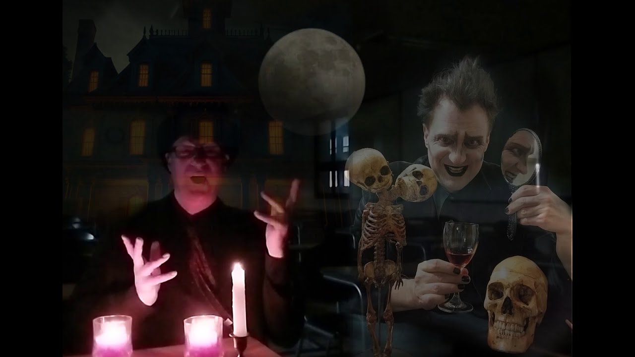 Goth Ghoul School & Elder Goth Make Up Tutorial - YouTube