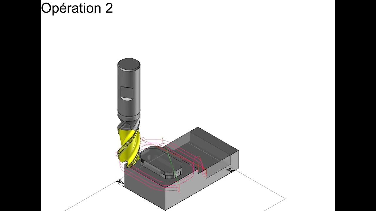 Opérations de Fraisage 2 - YouTube