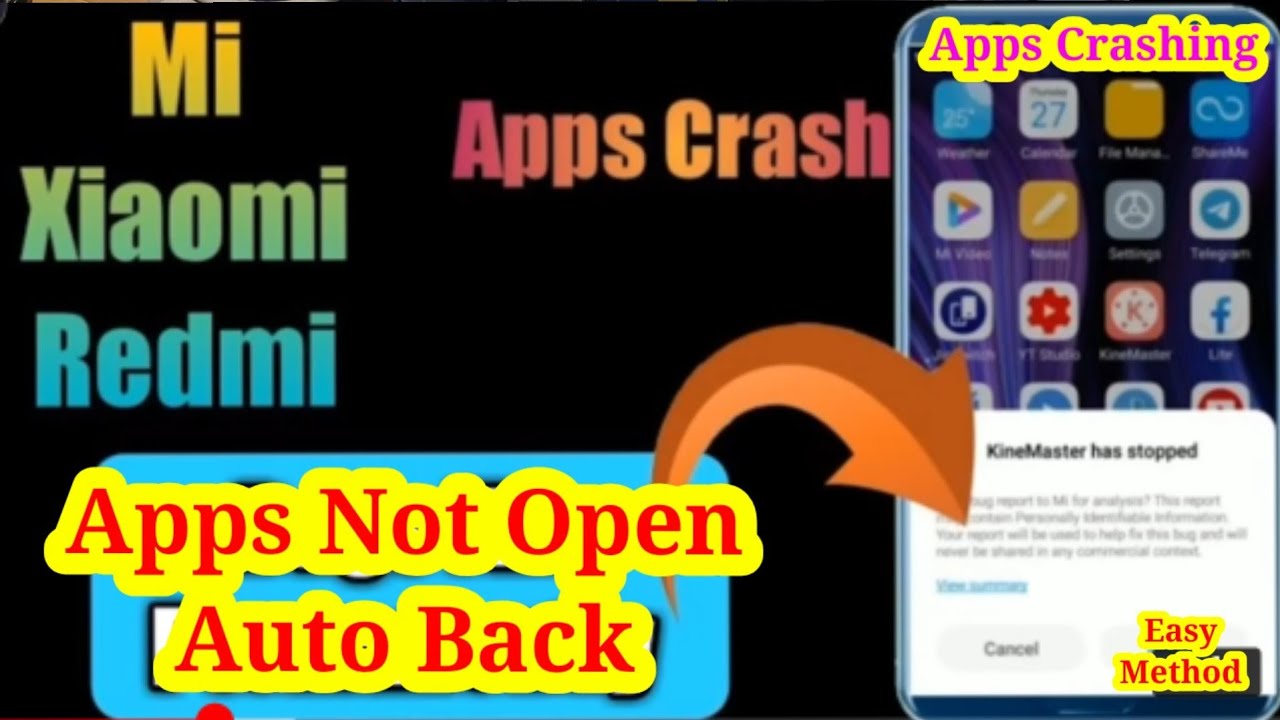 Redmi 9 9A 9i Apps Not Open | redmi 9i apps not opening | redmi 9 app ...