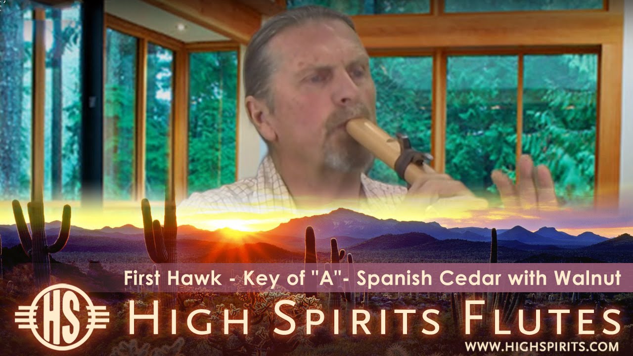 First Hawk, Key of "A", Spanish Cedar - YouTube