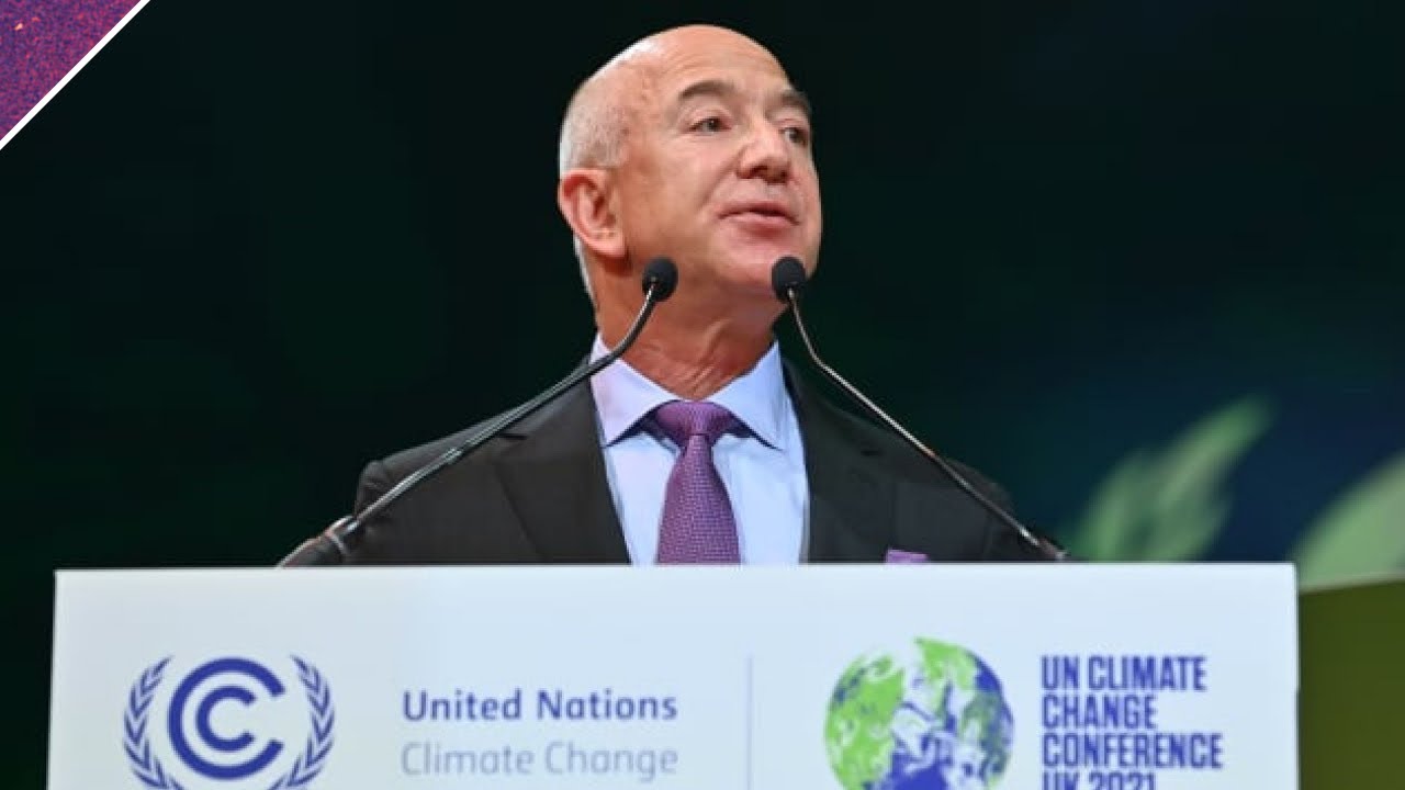 Jeff Bezos Pledges To Fix Climate Change - YouTube