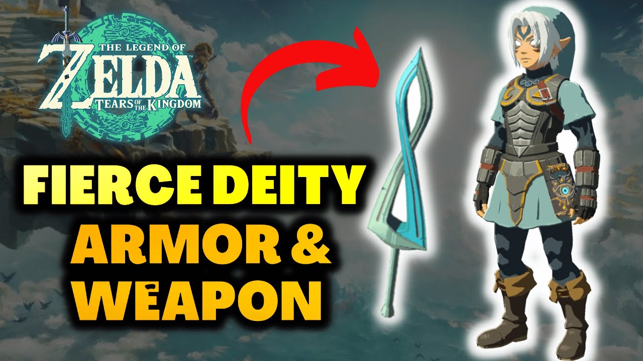 BEST ARMOR AND WEAPON!!! Where to find ALL Fierce Deity Armor Set Zelda Tears of the Kingdom ...