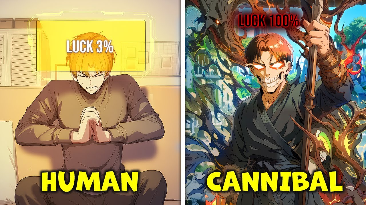 As His LUCK GROWS, He Turns Into a FLESH-EATING MONSTER - Manhwa Recap ...