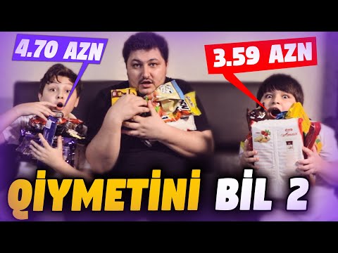 OĞULLARIMLA Qiymətin Bil Qazan part 2 (hədiyyəli yarışma)