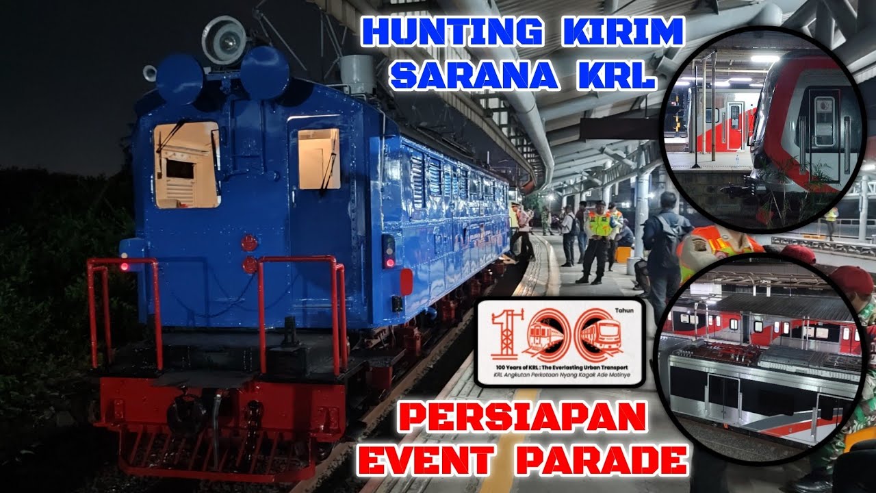 PENGIRIMAN KERETA LISTRIK JAMAN BELANDA, LOKOMOTIF BON - BON + DJOKO ...