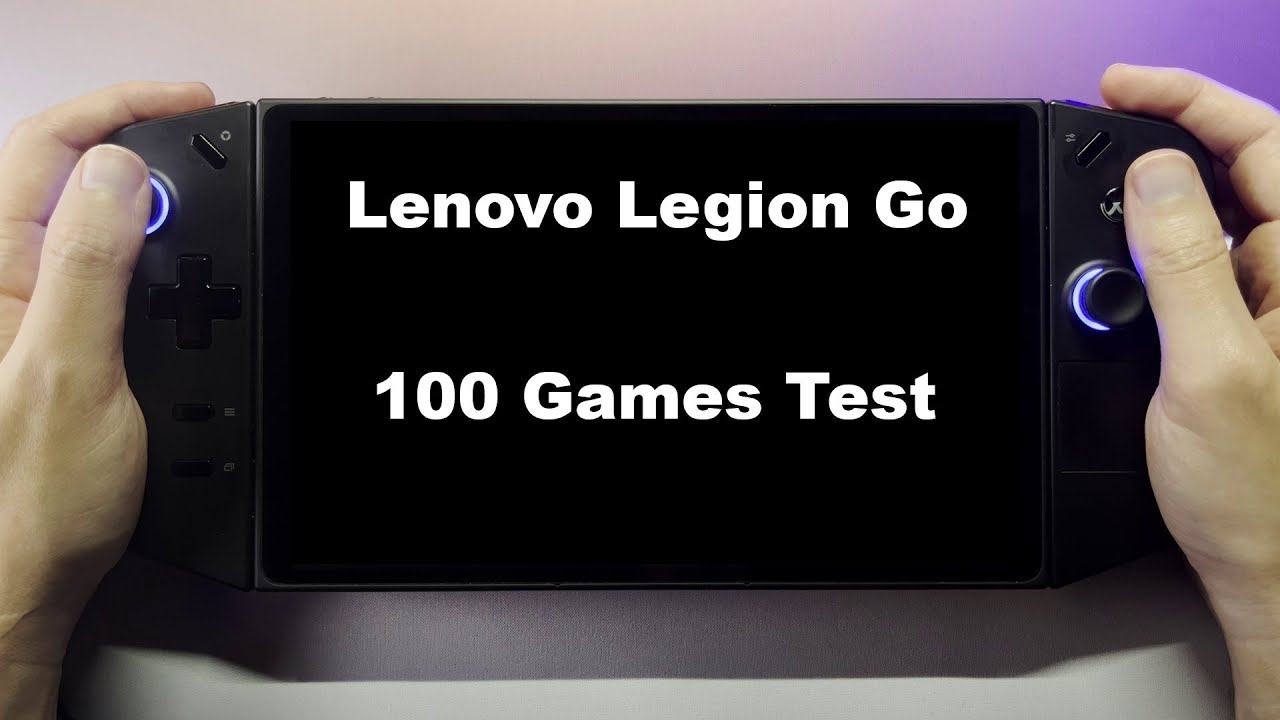 Lenovo Legion Go - 100 Games Tested - YouTube