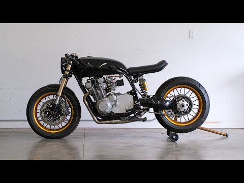 Dyno-Tuning und erste Fahrt mit meinem GS750 Cafe Racer-Umbau