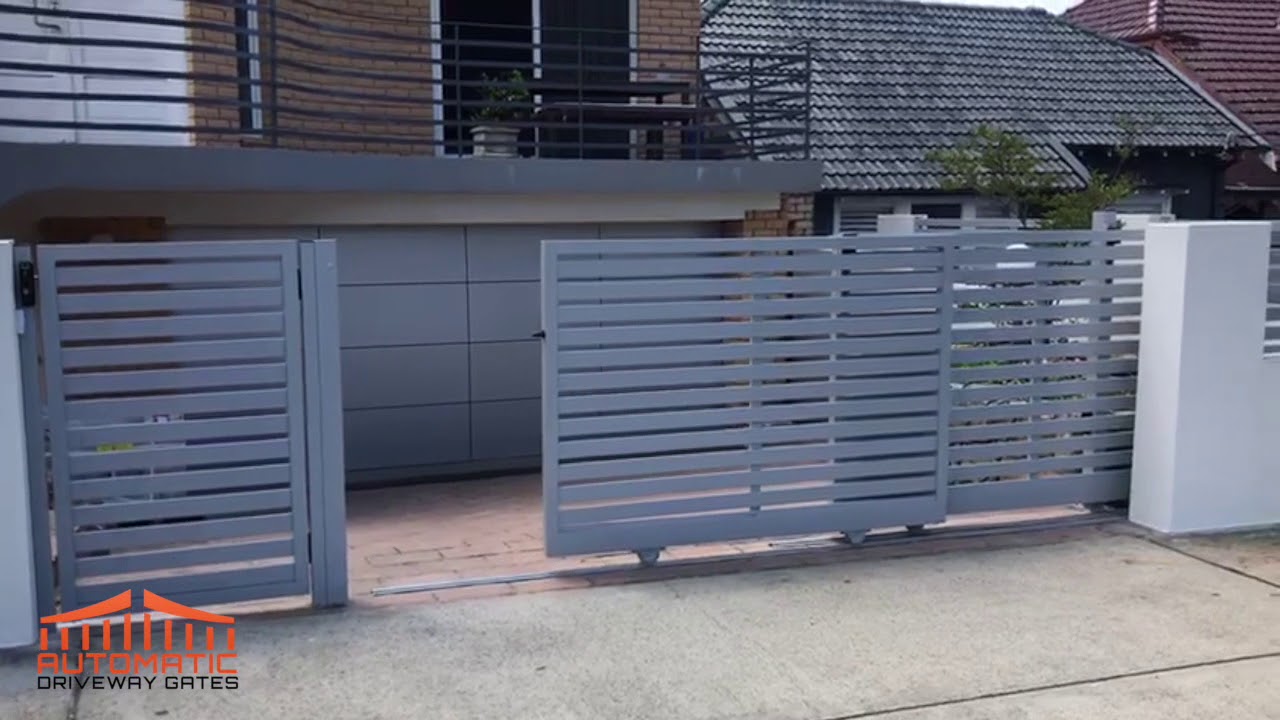 Sliding Gate sample 03 - YouTube