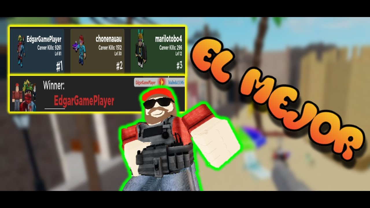 Practicando para ser el MEJOR | Arsenal | Roblox | Edgar GamePlayer ...