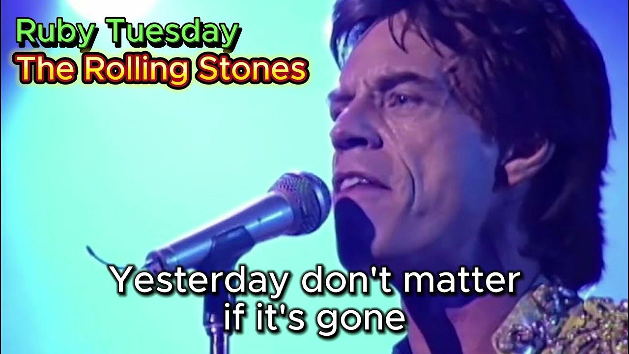 Ruby Tuesday - The Rolling Stones (with lyrics and photos) - YouTube