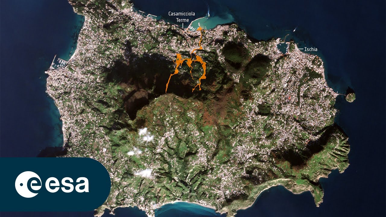 Ischia landslide | Earth from Space - YouTube