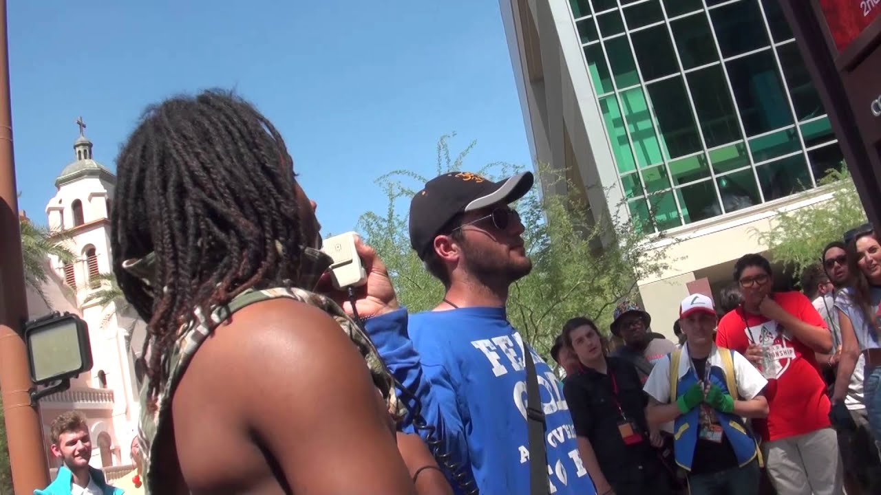 Phoenix Comicon 2015 - Crazy Christian AKA Brother Dean Saxton ...