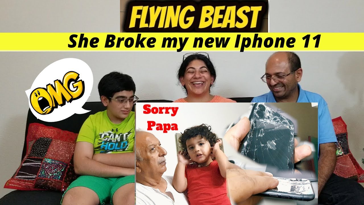 She Broke My New Iphone 11 | Flying Beast | Hilarious Reaction by ...