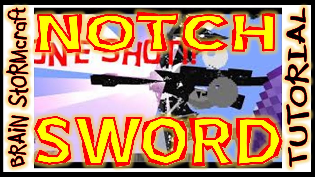 The Notch Sword! Destroy Ender Dragon in ONE Hit! #kidsavage #minecraft ...