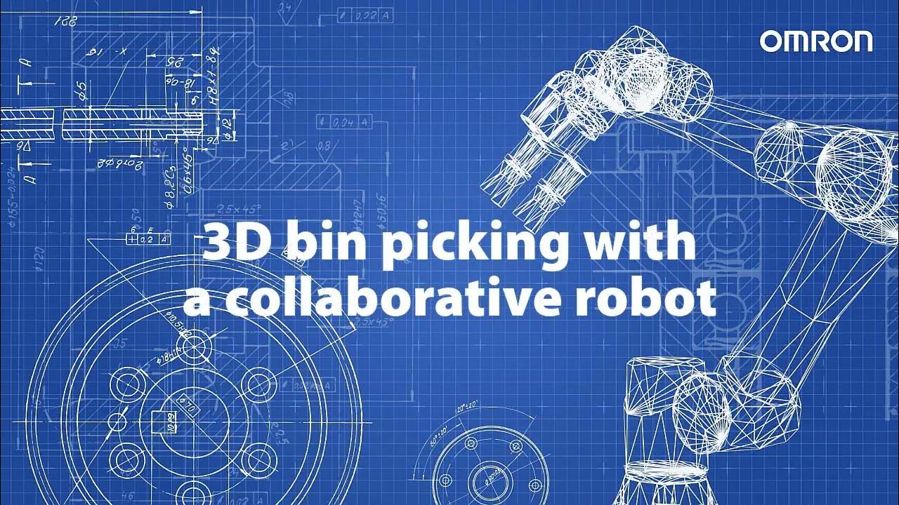 Demo: 3D bin picking with a Cobot - YouTube