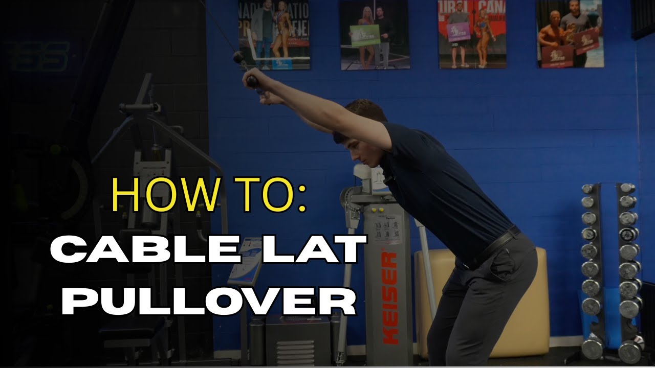 Cable Lat Pullover: How To - YouTube