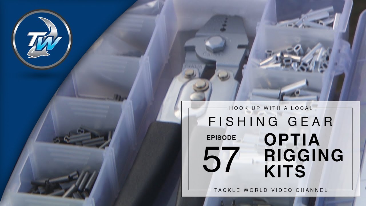 Optia Rigging Kits | Perfect For Game Fishing - YouTube