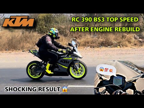 Ktm Rc 390 Bs3 Top Speed After Engine Rebuild 🔥 - YouTube