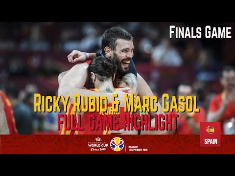 Ricky Rubio & Marc Gasol Highlight Spain vs Argentina FIBA World Cup Final Game, Sep.15 2019