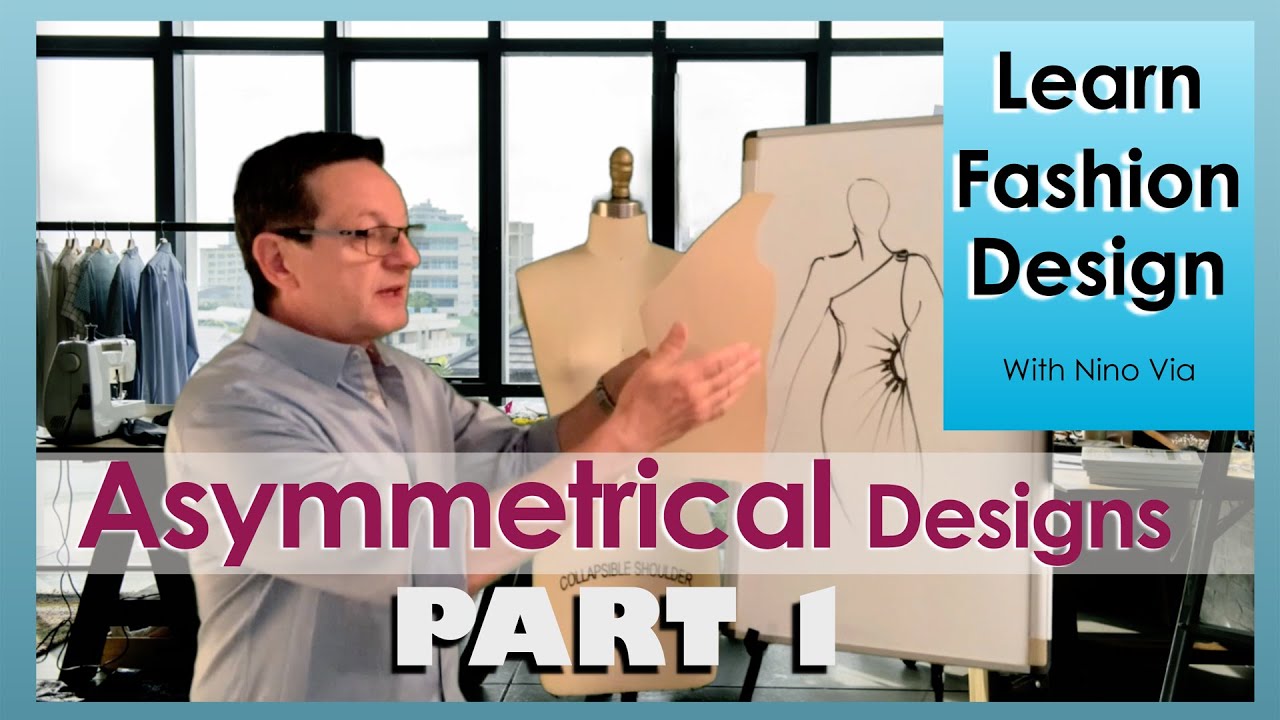 Part 1 of: How To Make ASYMMETRICAL Fashion Designs ~ Advanced Pattern ...