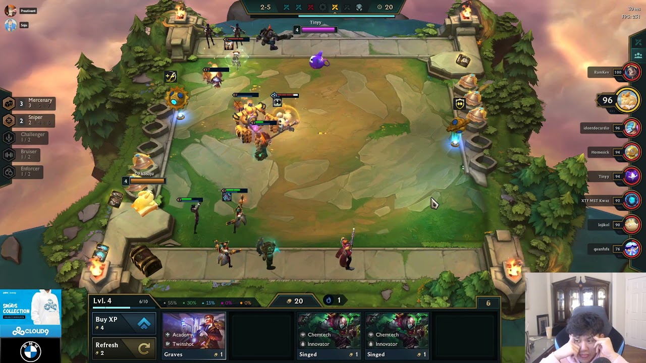 early TFT gameplay in a nutshell | k3soju | Teamfight Tactics TFT Clips ...