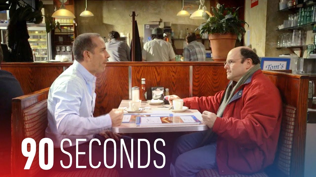 Jerry Seinfeld and George Costanza get coffee: 90 Seconds on The Verge ...