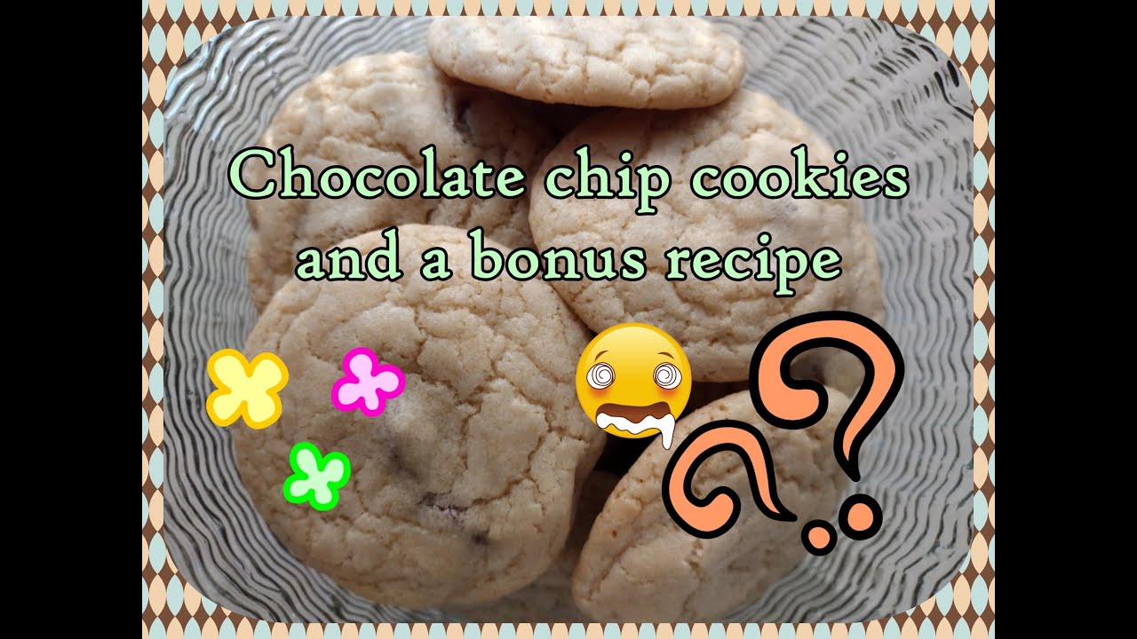 Homemade chocolate chip cookies - YouTube
