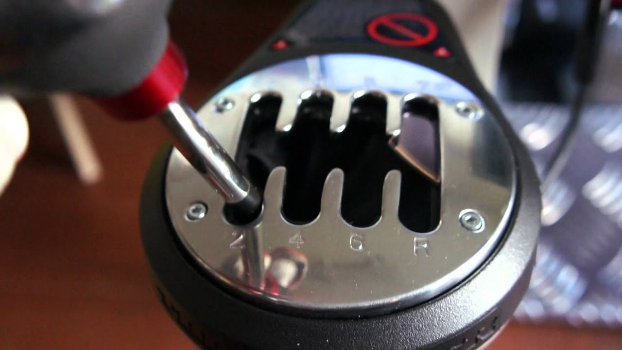 Thrustmaster TH8RS MOD 7th gear no use - YouTube