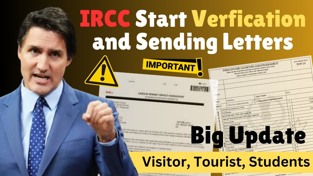 IRCC Start Verification And sending Letter | canada visitor visa ...