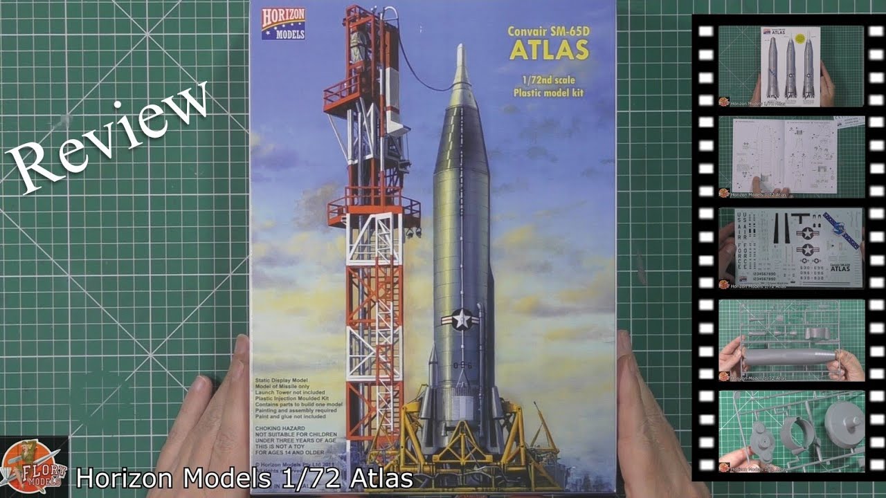 Horizon models 1/72 Atlas review - YouTube