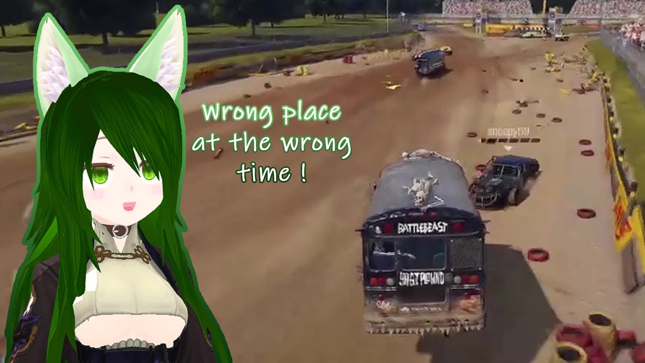 Trying the battle bus + lawn mower survival - Wreckfest Feat Friendos ...