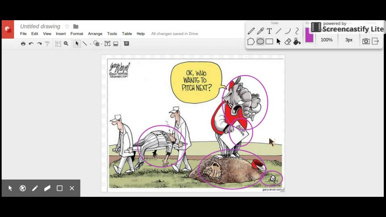 Elements of a Political Cartoon - YouTube