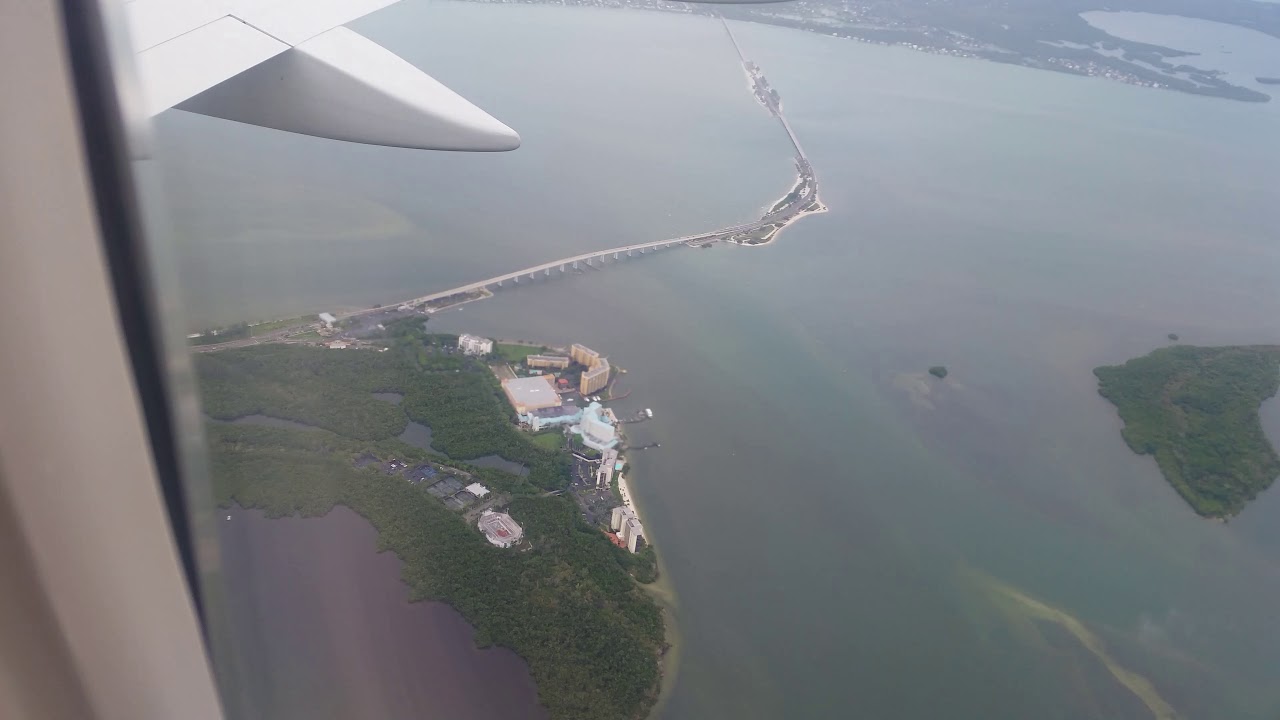 Delta flight over water part 3 - YouTube
