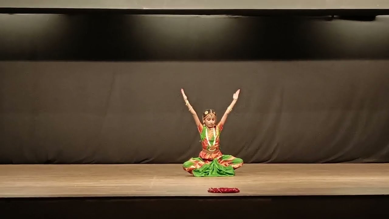 First stage performance - Bharatnatyam - YouTube