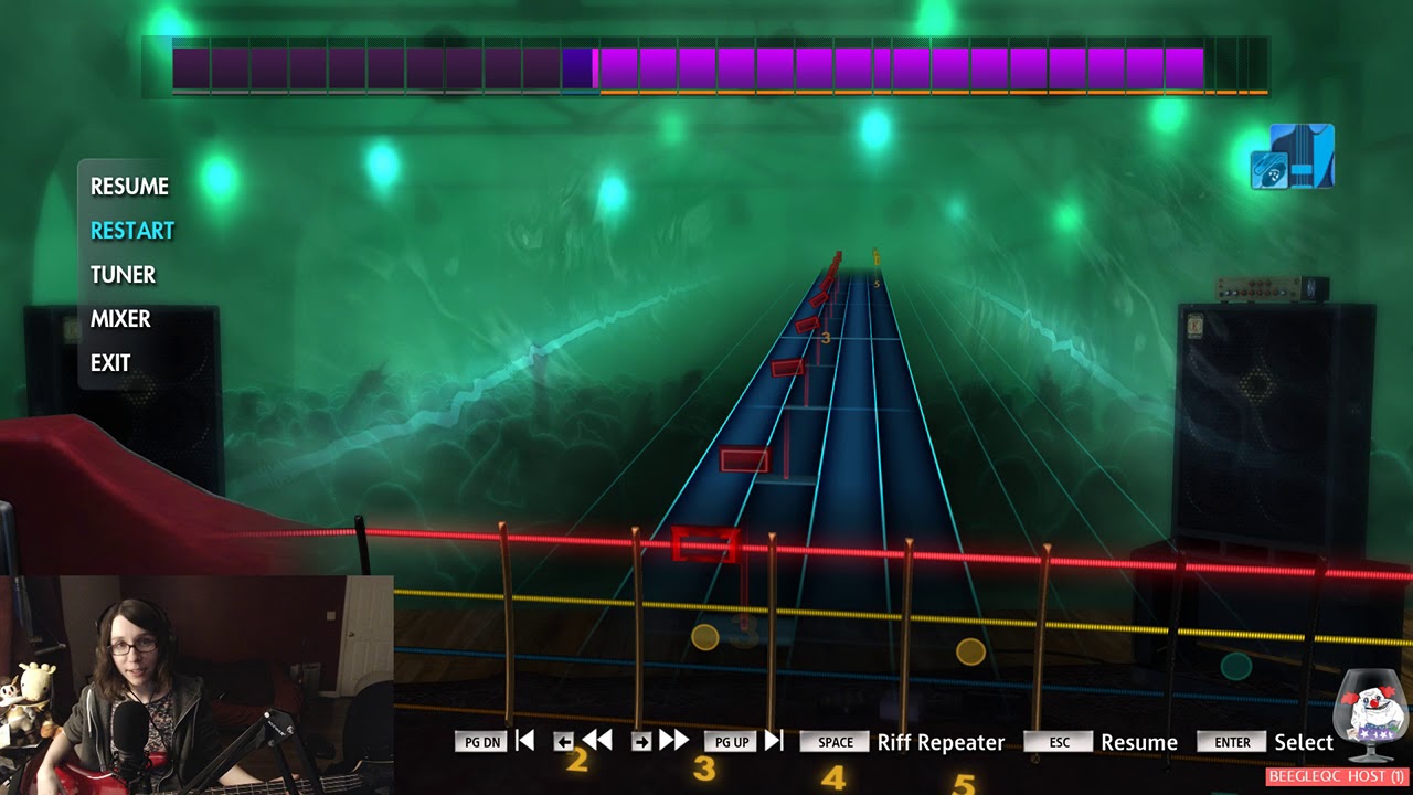 Rocksmith Bass Practice 2 - YouTube