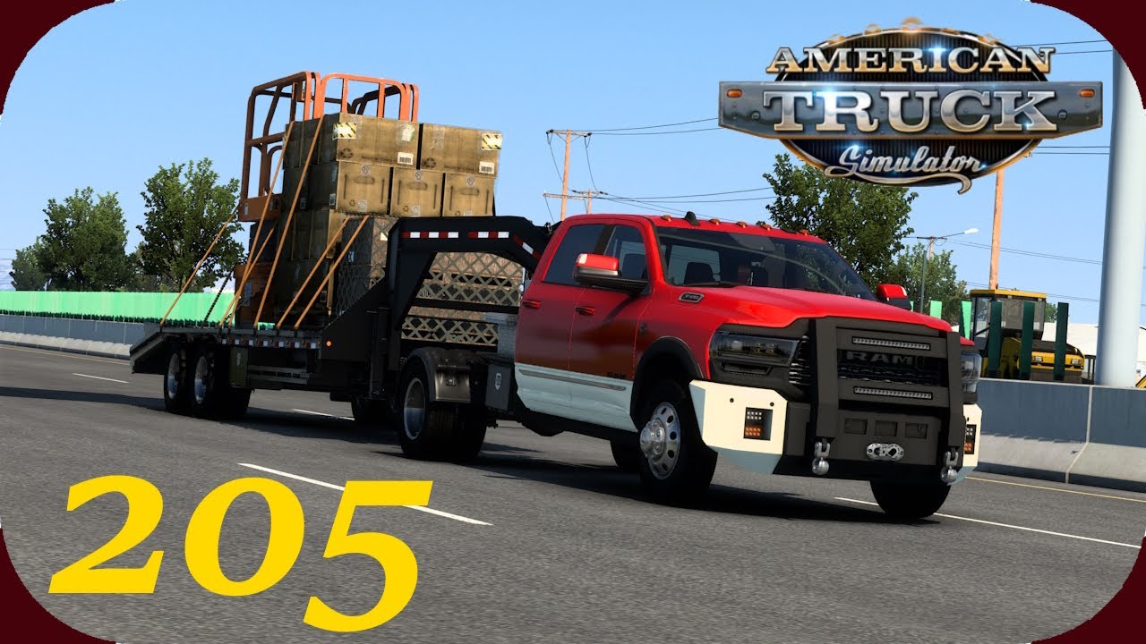 ATS Story 1.48 | 205 | Long Haul: Im Hot Shot nach Oklahoma | RAM 3500 ...