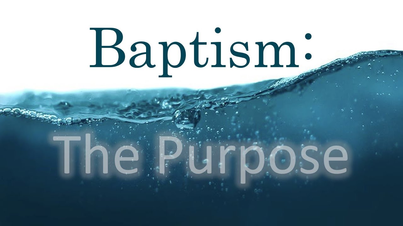 Sermon - Baptism: The Purpose (part 1) - 4/2/23 - YouTube