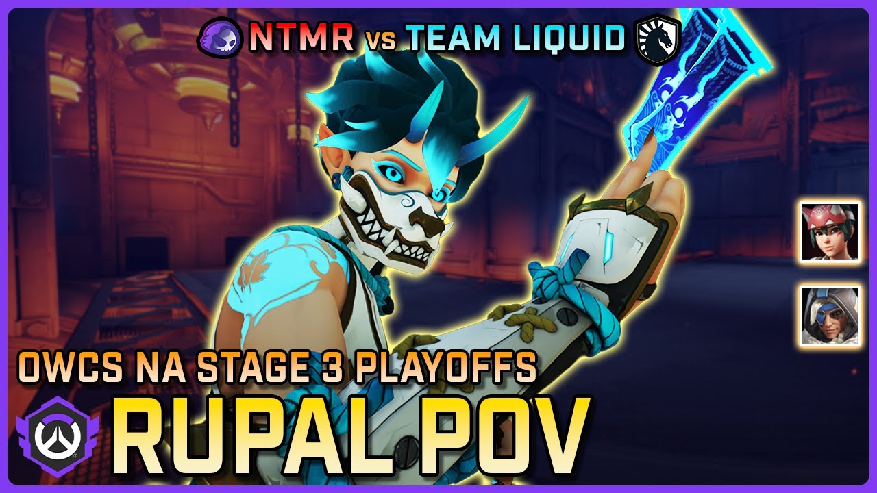 [ Rupal ] Rokit's worst NTMR | NTMR vs Team Liquid | OWCS NA Stage 3 ...