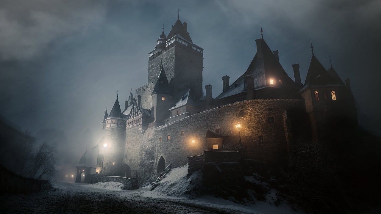 Escape To A Dark And Mysterious Cold Eerie Winter Castle With 10 Hours ...