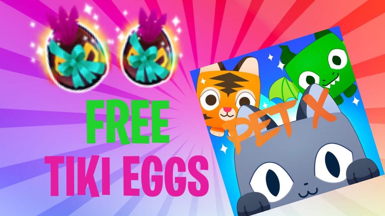 Cách Nhận TiKi Eggs ở Sự Kiện Mới Trong Pet Simulator X - YouTube