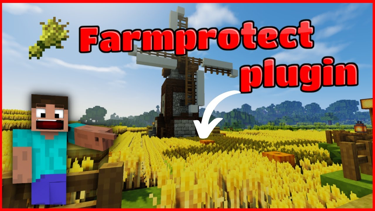 Farm Protect Plugin in Minecraft | Kanhaiya Swagger - YouTube