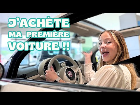 J'ACHÈTE MA PREMIÈRE VOITURE !! Elle est toute petite!