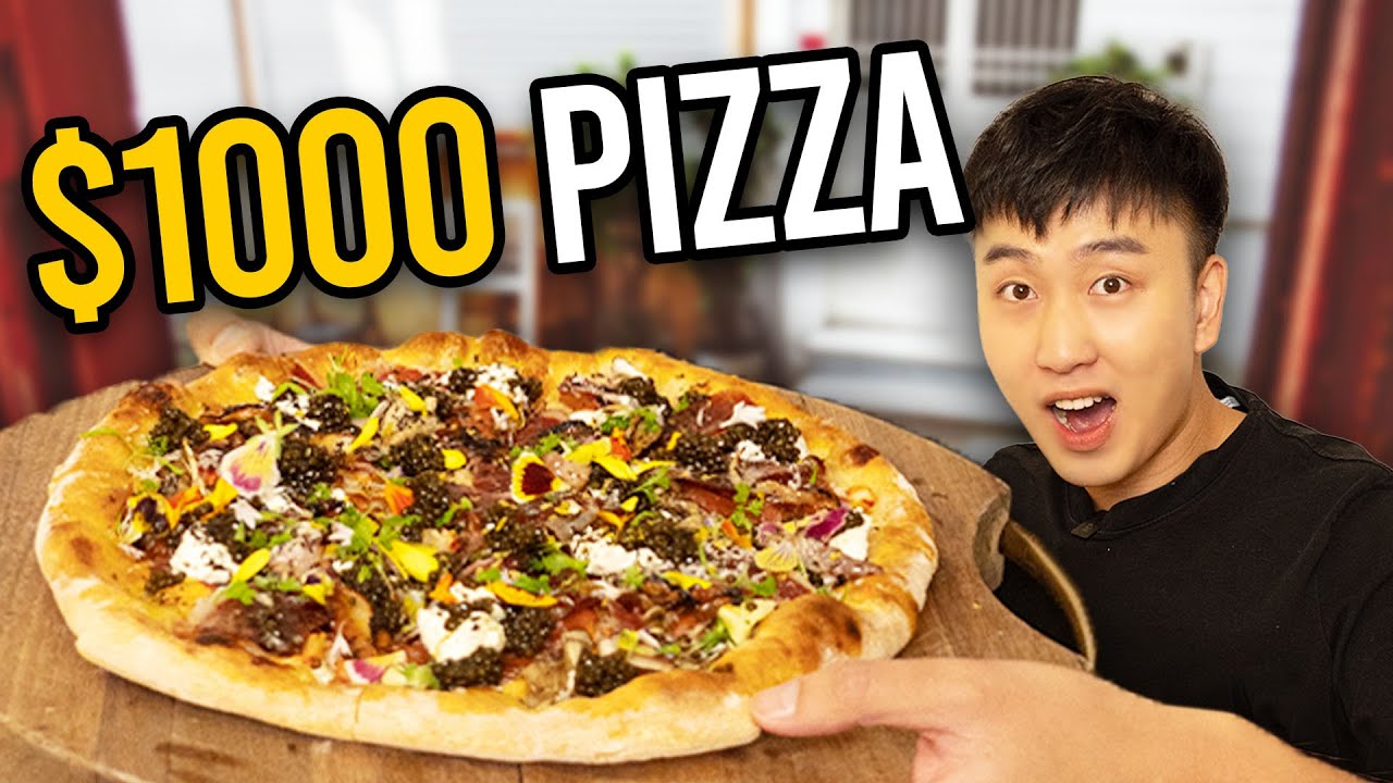 $1 Pizza VS $1000 Pizza (INGREDIENTS ONLY) - YouTube